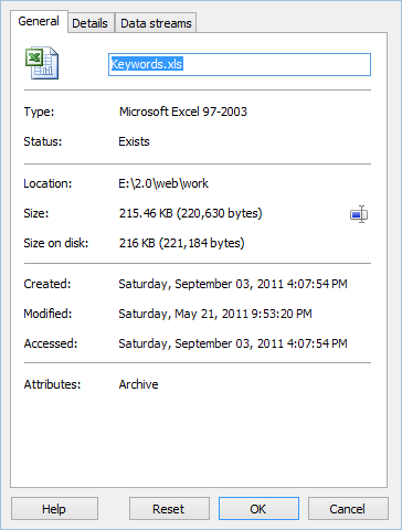 Magic Excel Recovery Features