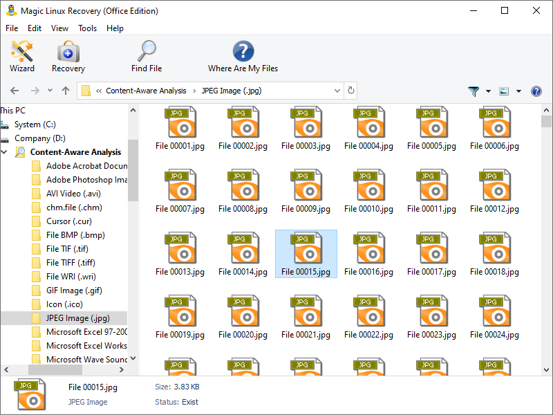 Software Magic Linux Recovery para la reparación de archivos en ...